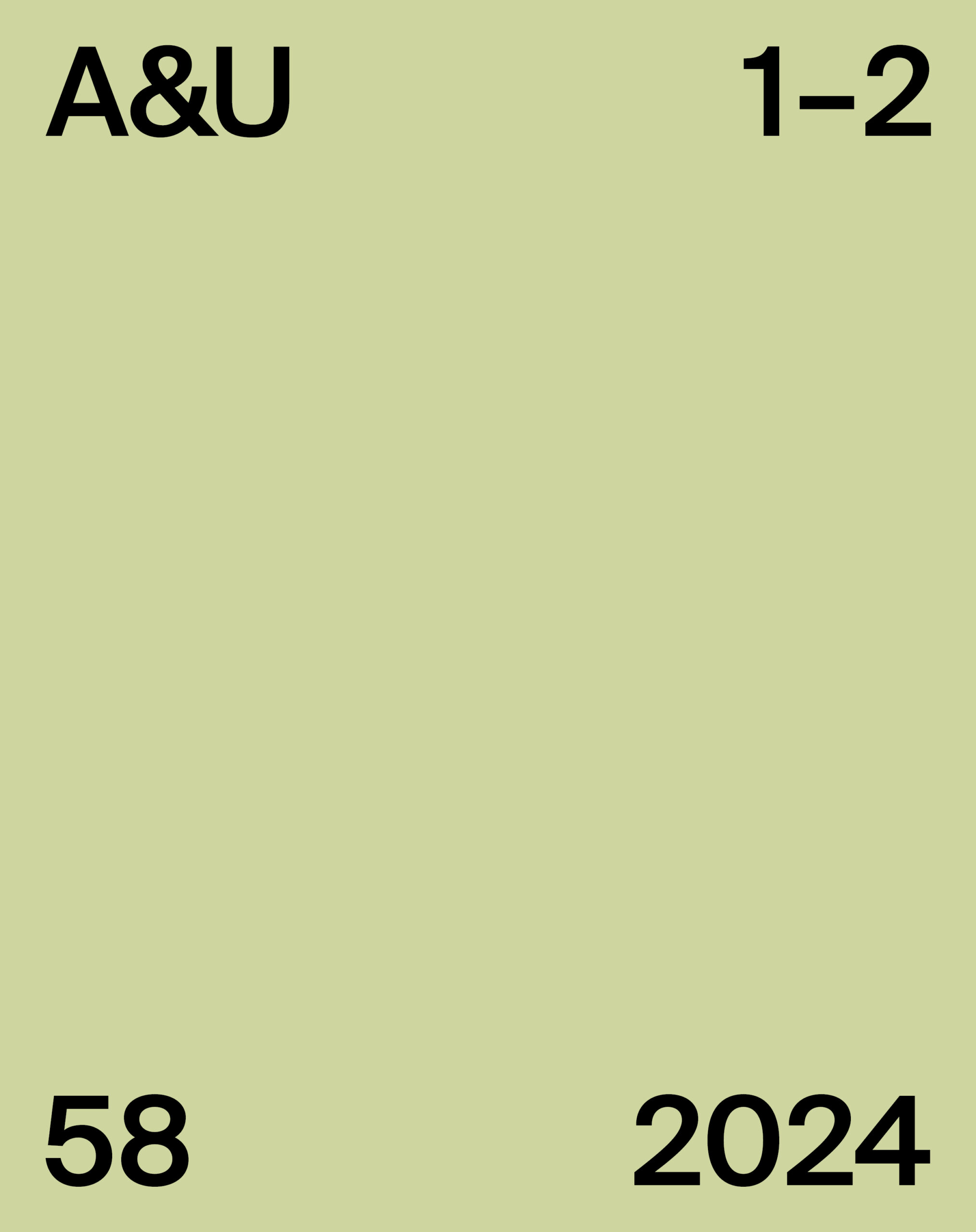 2024, Volume 58, Number 1–2 - Architektúra & Urbanizmus